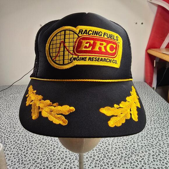 nissin | Accessories | Vintage Erc Racing Fuels Oak Leaf Trucker Hat ...